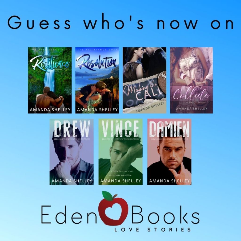 Guess who’s on Eden Books? – amandashelley.com